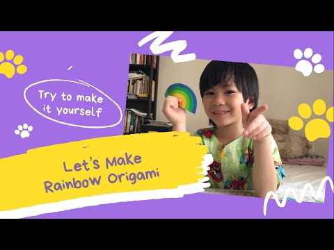 Rainbow Origami - Conrad Brighton - YouTube