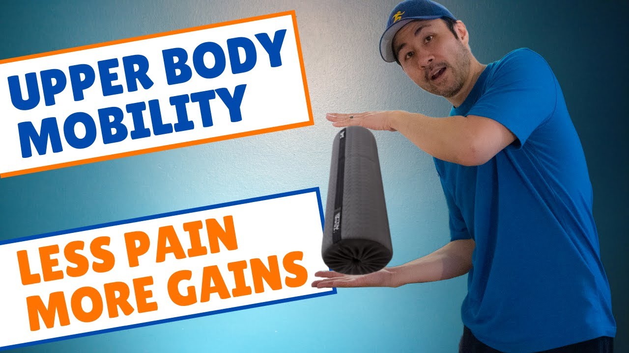 Upper body Thoracic Mobility Exercises for Beginners. Home workout to ...