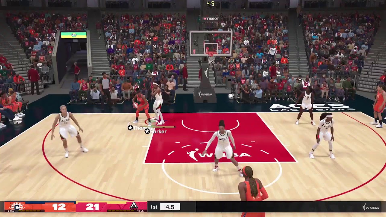 WNBA 2K LIVE LV ACES - YouTube