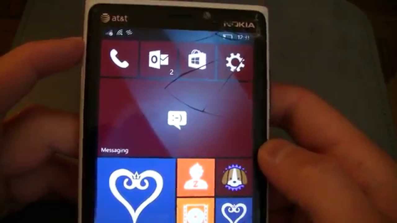 Windows 10 Mobile - Start Screen Customization - YouTube