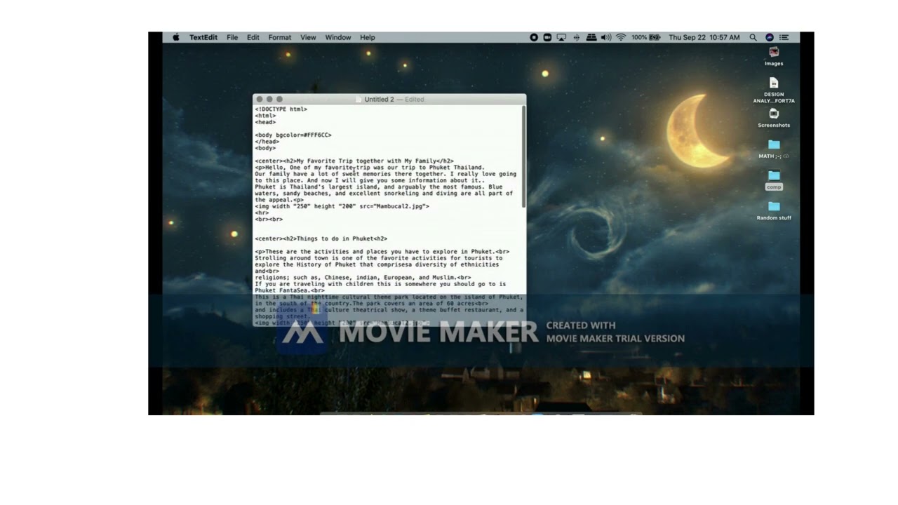How To Save An Html File With Textedit In Mac Os Youtube