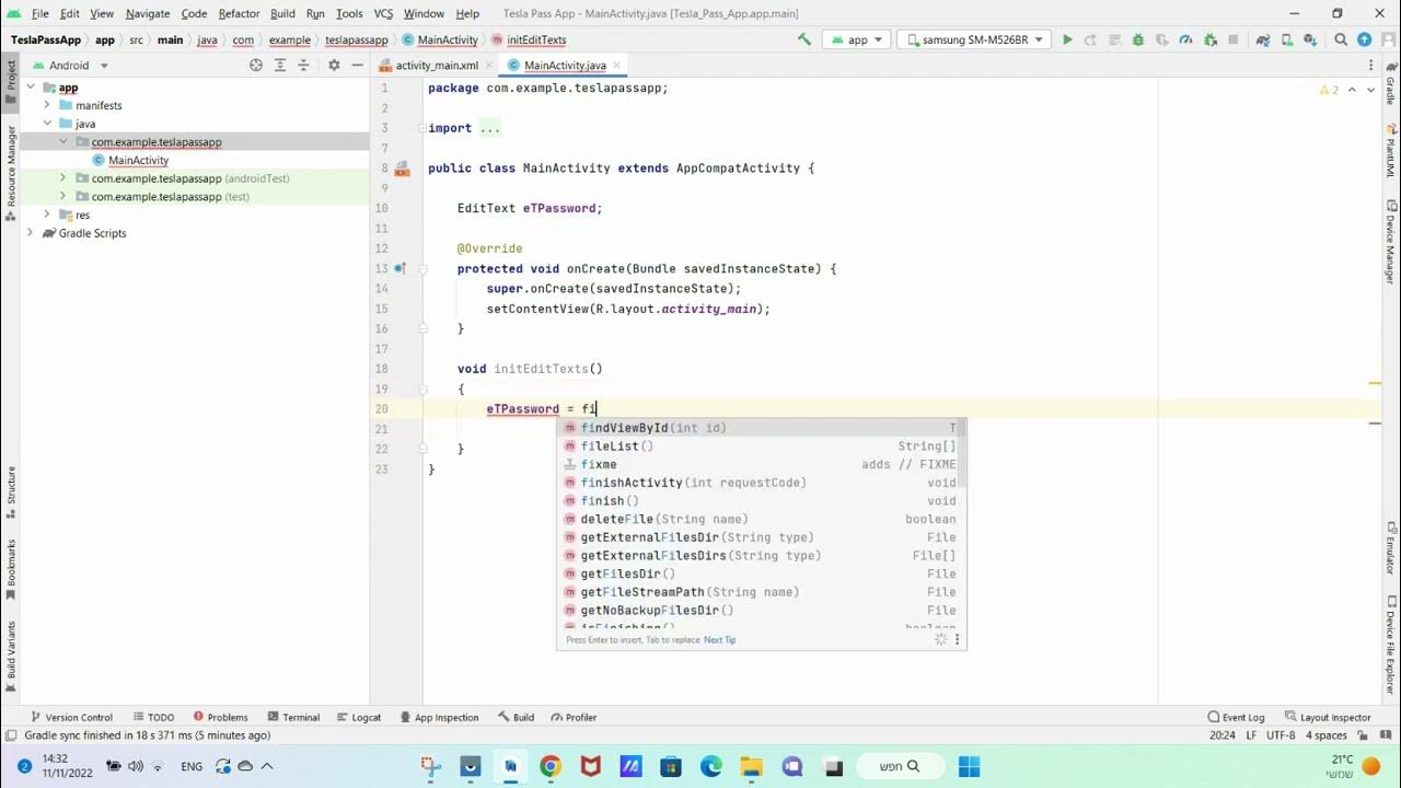 how to make access control system Android studio tutorial step by step ...