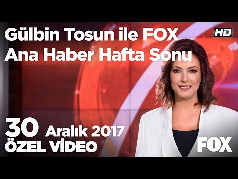 Ürdün'de darbe son anda önlendi! 30 Aralık 2017 Gülbin Tosun ile FOX Ana Haber Hafta Sonu