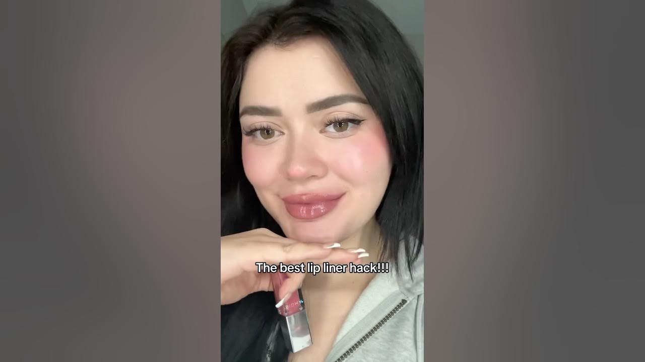 The Best Lip Liner Hack #skincare #makeup #lips #glowup #lipstick #makeuptrends #eyelinermakeup ...