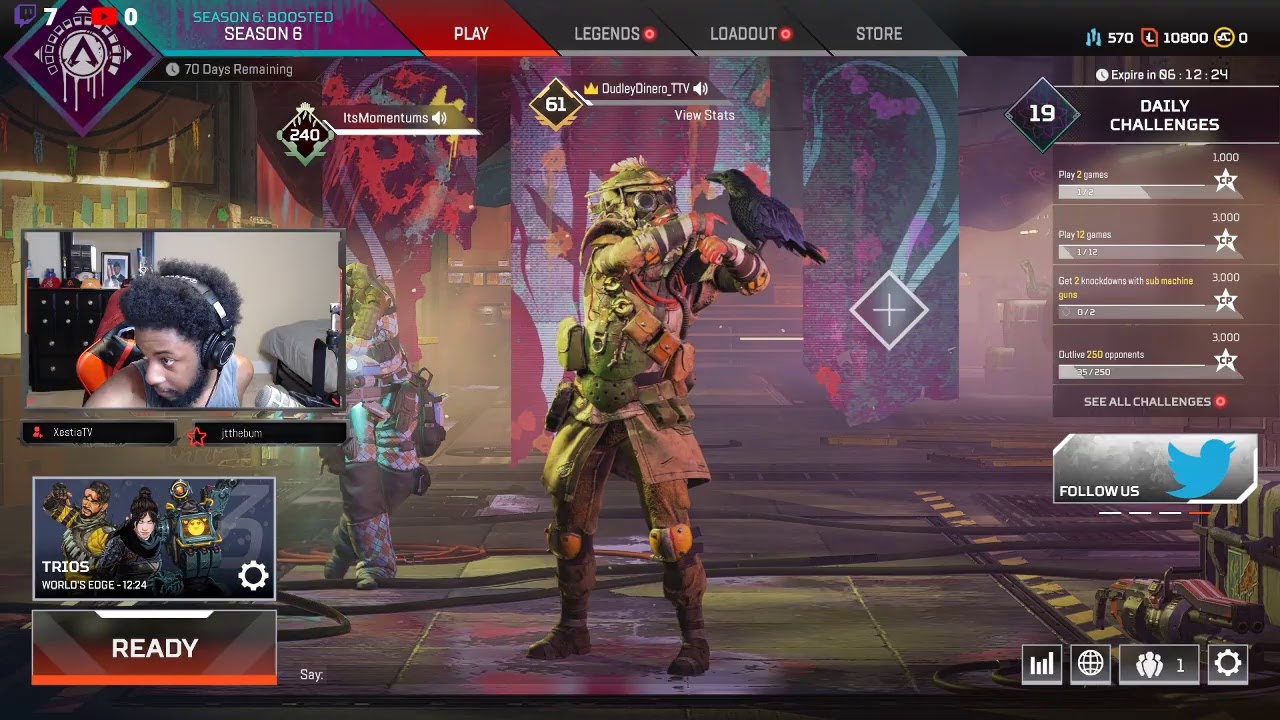 Apex legends stream - YouTube