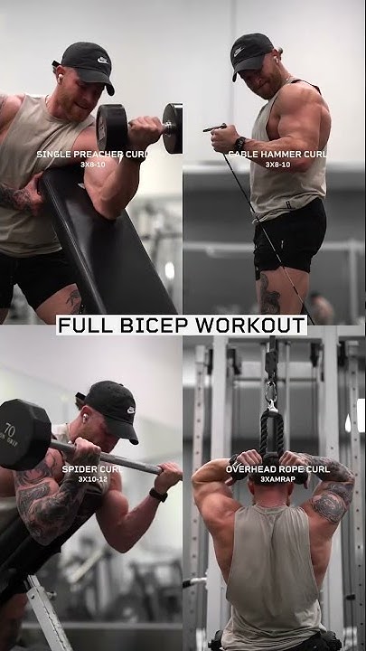 Grow Your Arms💪🏻full Bicep Workout Youtube