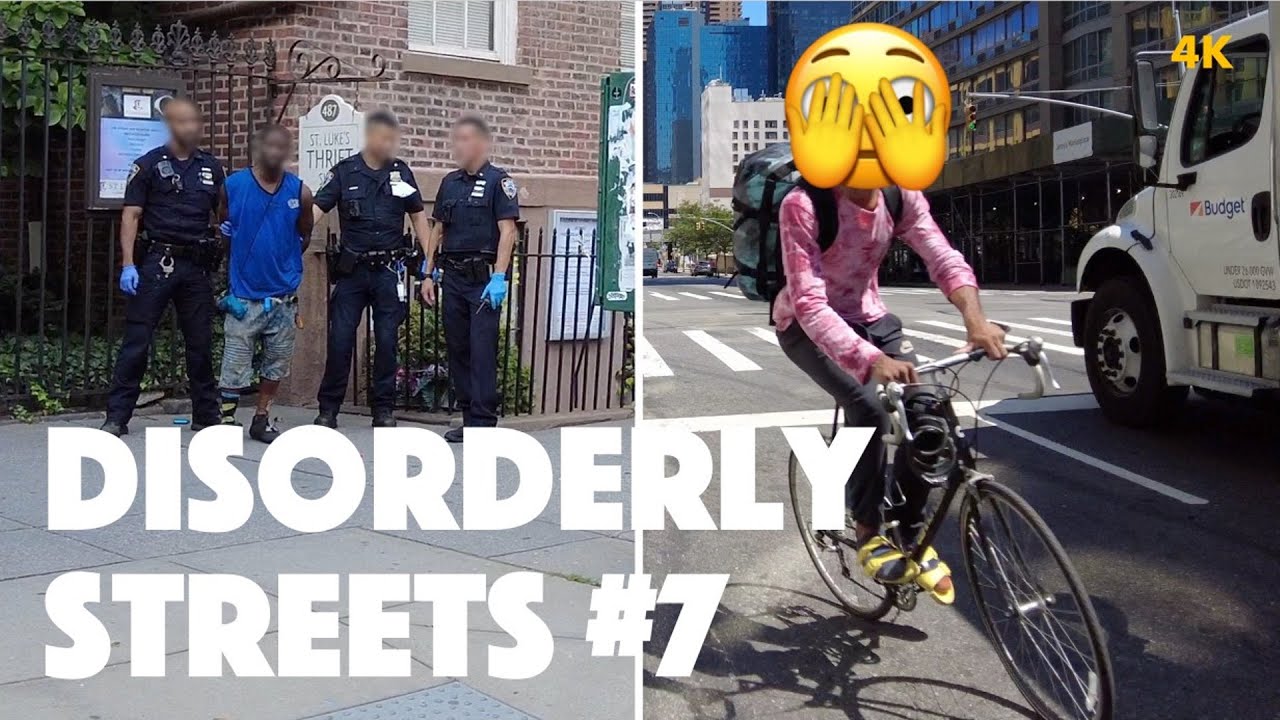 NYC Cycling - Disorderly Streets Compilation 7 (Arrest, Road Rage ...