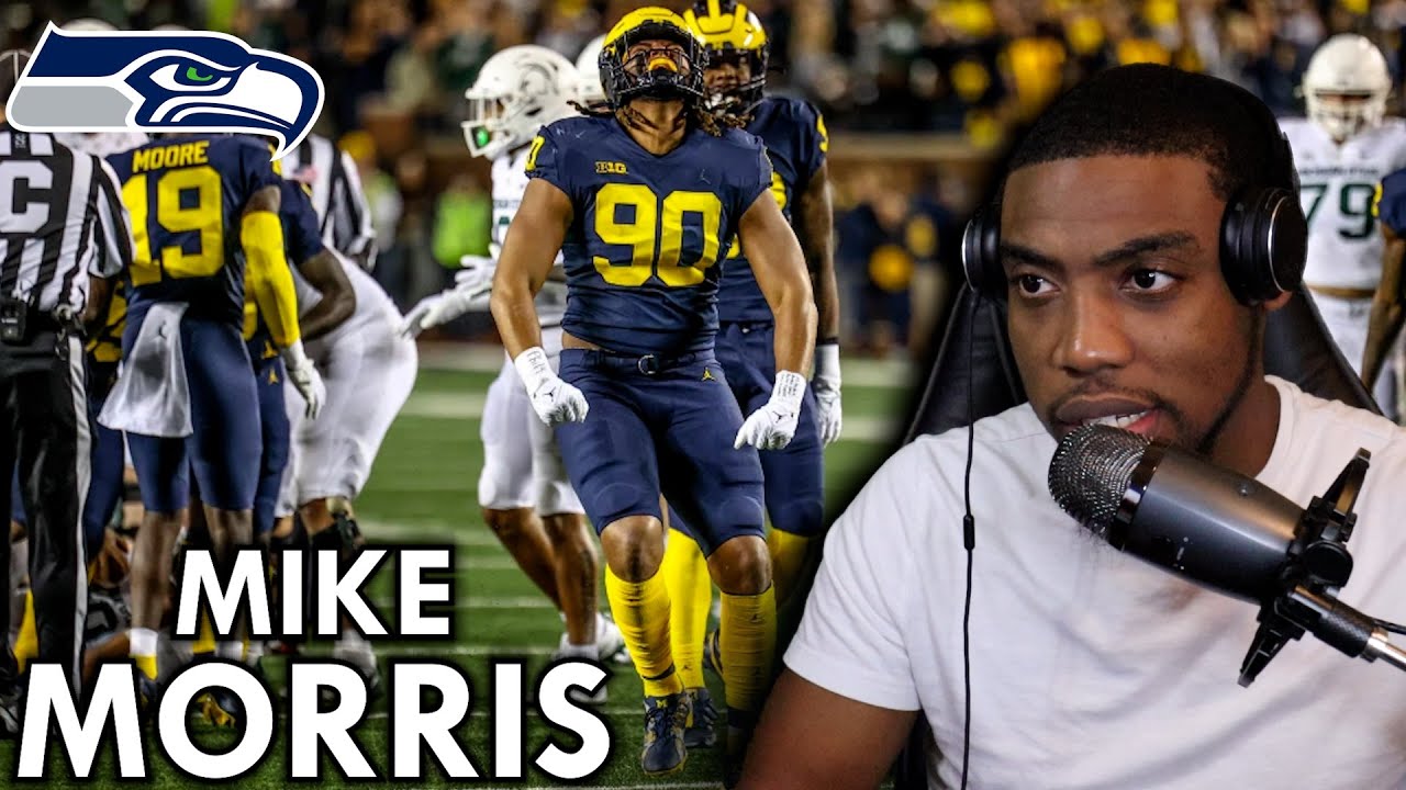 Mike Morris (DE | Seattle Seahawks) Highlights Reaction - YouTube