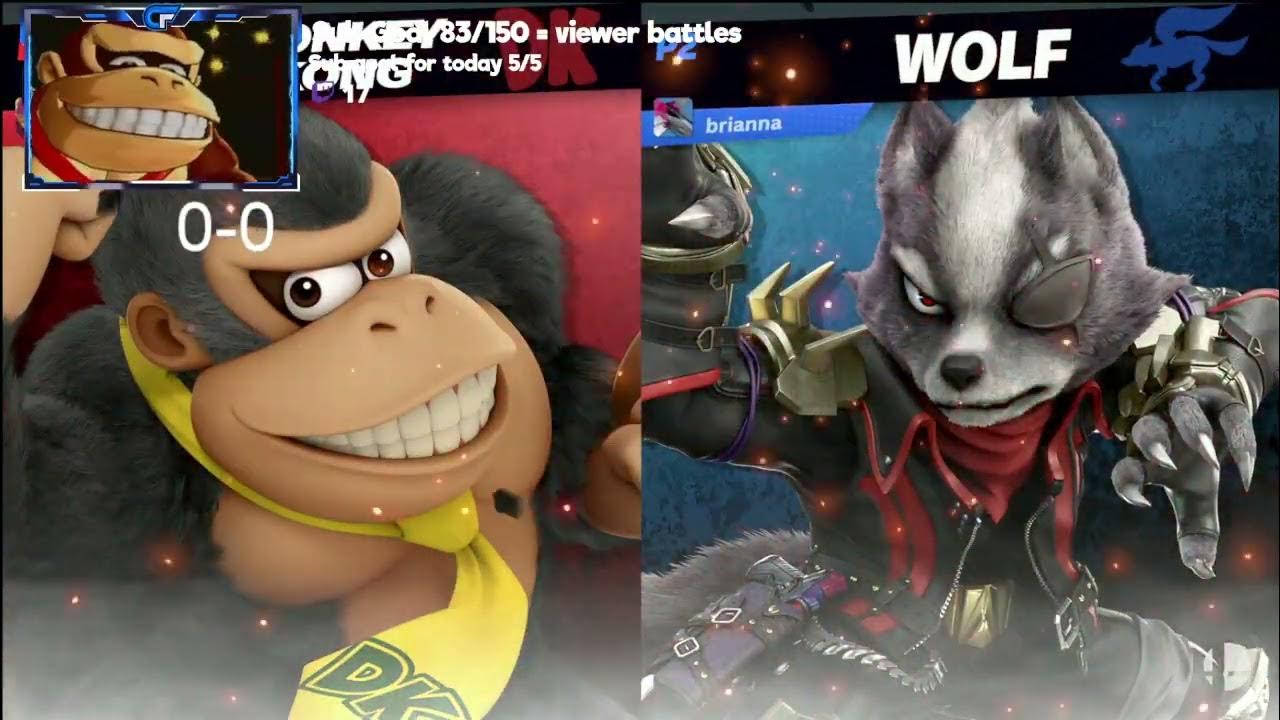 ChunkyKong (Donkey Kong) vs. Dany (Wolf) | 15 Feb '24 - YouTube