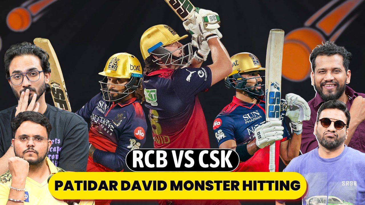 🔴DEATH OF CSK DEATH BOWLING, PATIDAR DAVID MONSTER HITTING - YouTube