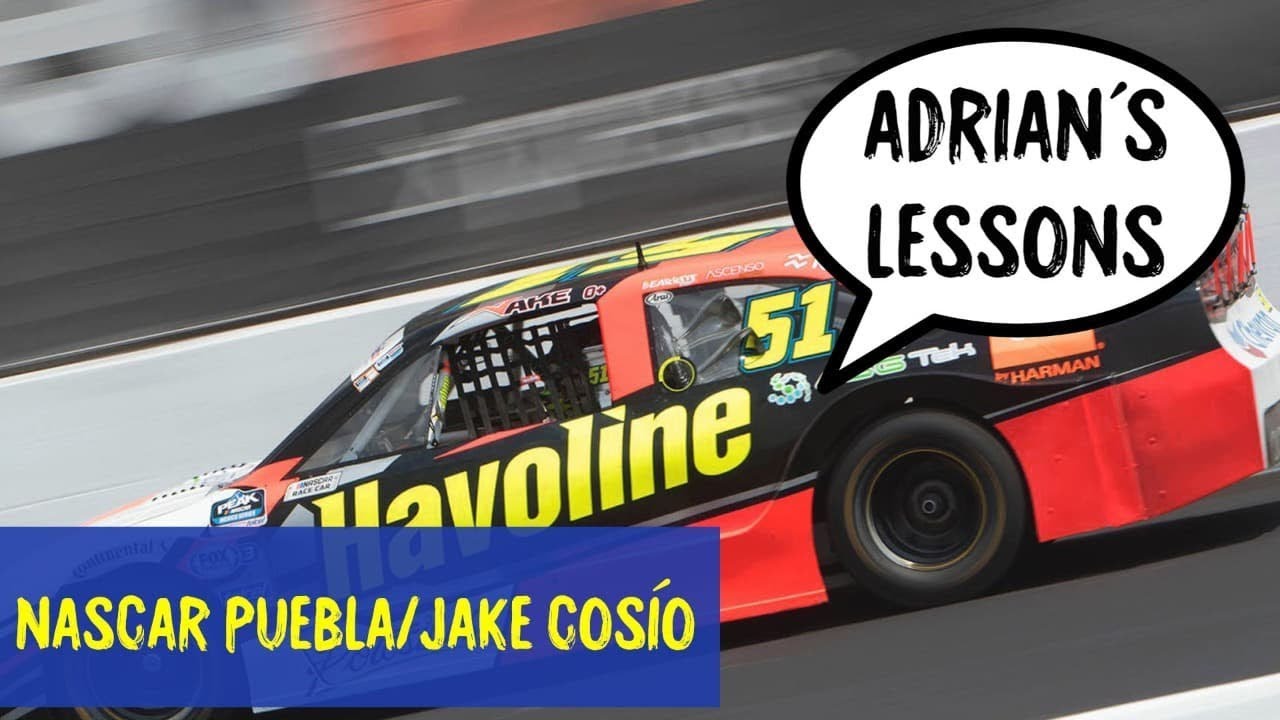 ADRIAN'S LESSONS CAP. 6 AUTO RACING VOCABULARY WITH JAKE COSÍO - YouTube