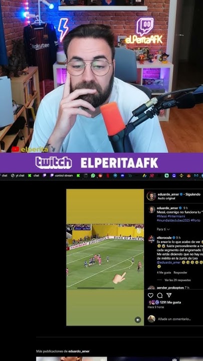 El mayor hater de Messi - YouTube