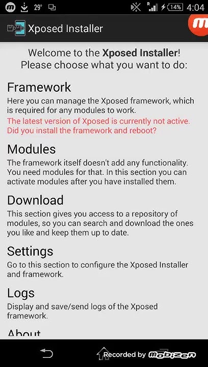Xposed Framework Help - YouTube