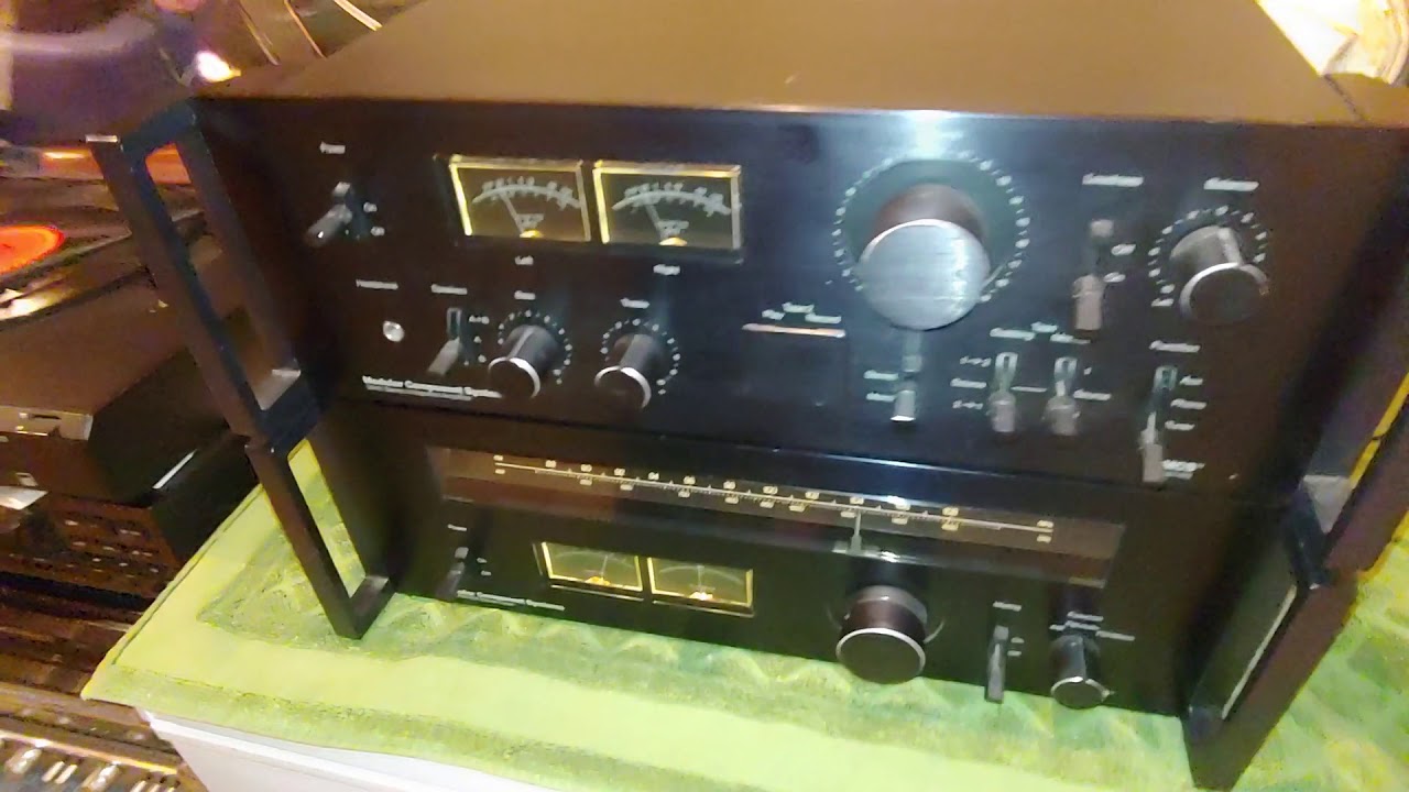 MCS 3845 Integrated Amp with MCS tuner... - YouTube