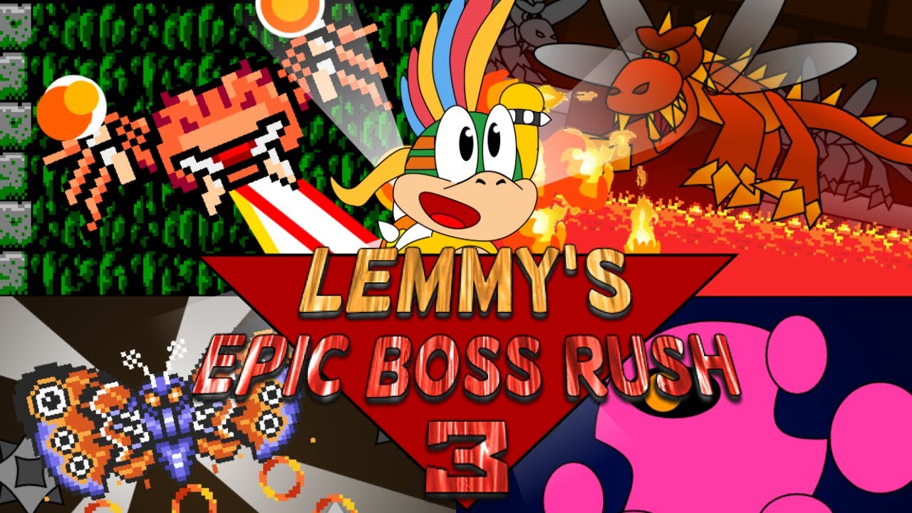 Lemmy's Epic Boss Rush 3 - Reveal Trailer - (Scratch Game) ★ - YouTube