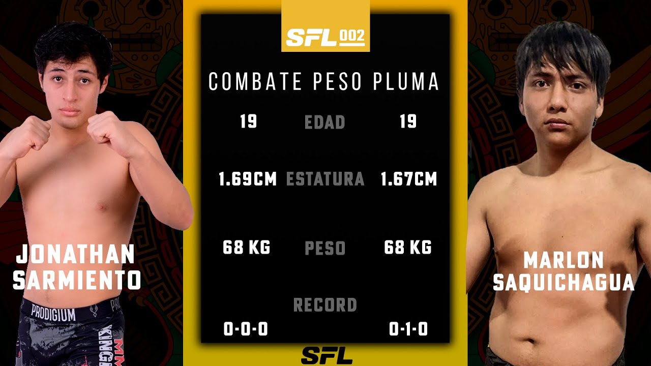 JONATHAN SARMIENTO VS MARLON SAQUICHAGUA SFL 002 - YouTube