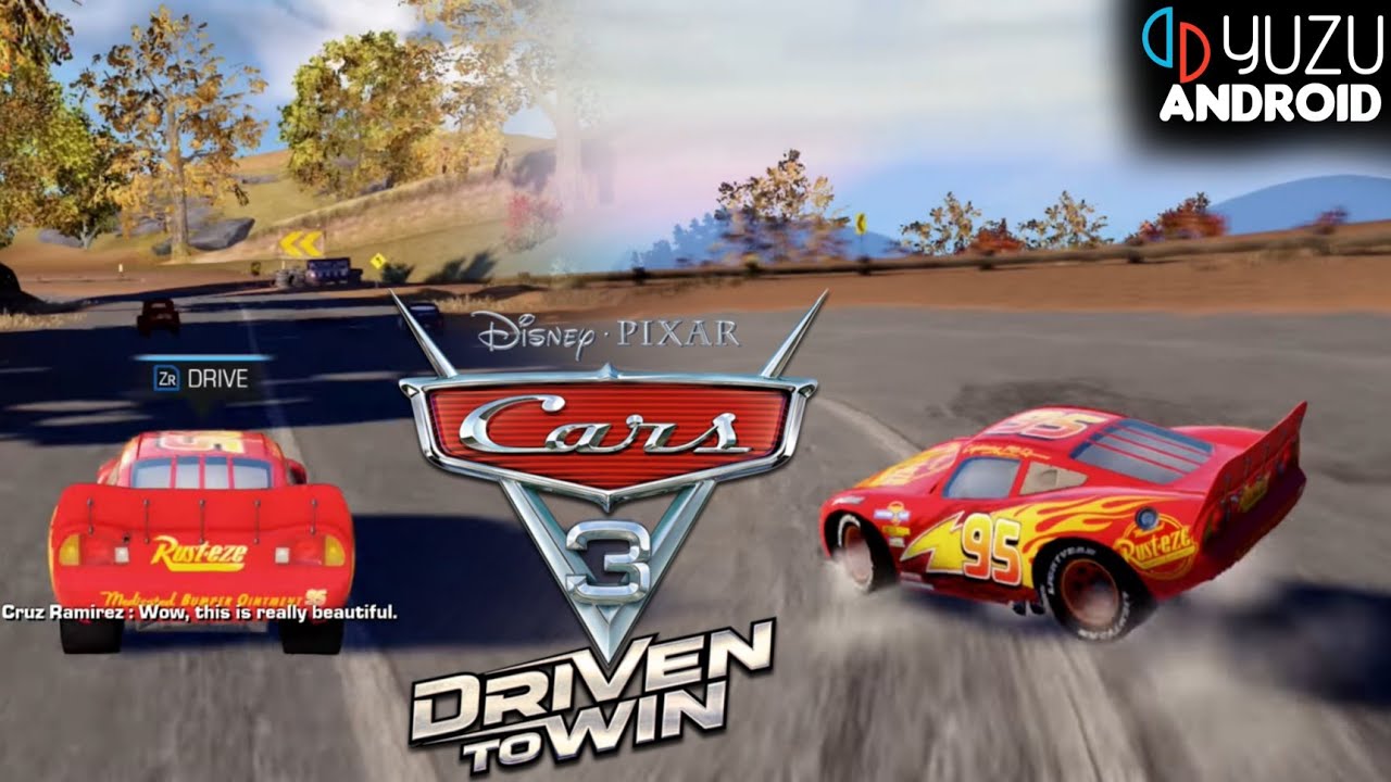 Cars 3: Driven to Win Yuzu Android NCE GitHub v254 Gameplay test ...