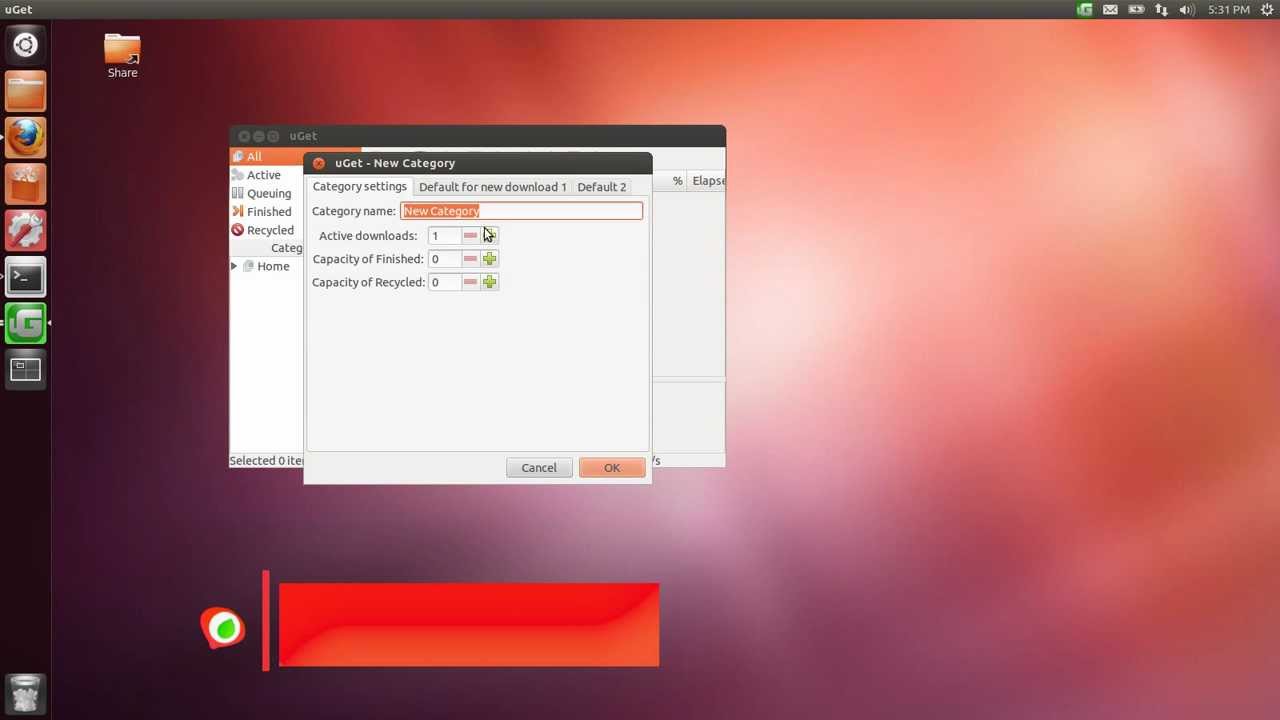 Uget: A Lightweight Download Manager - YouTube