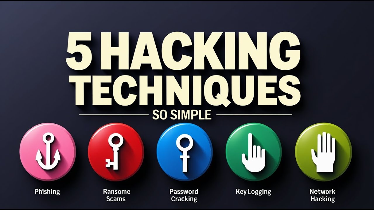 5 Hacking Techniques So Simple, Even Beginners Can Learn Them! - YouTube