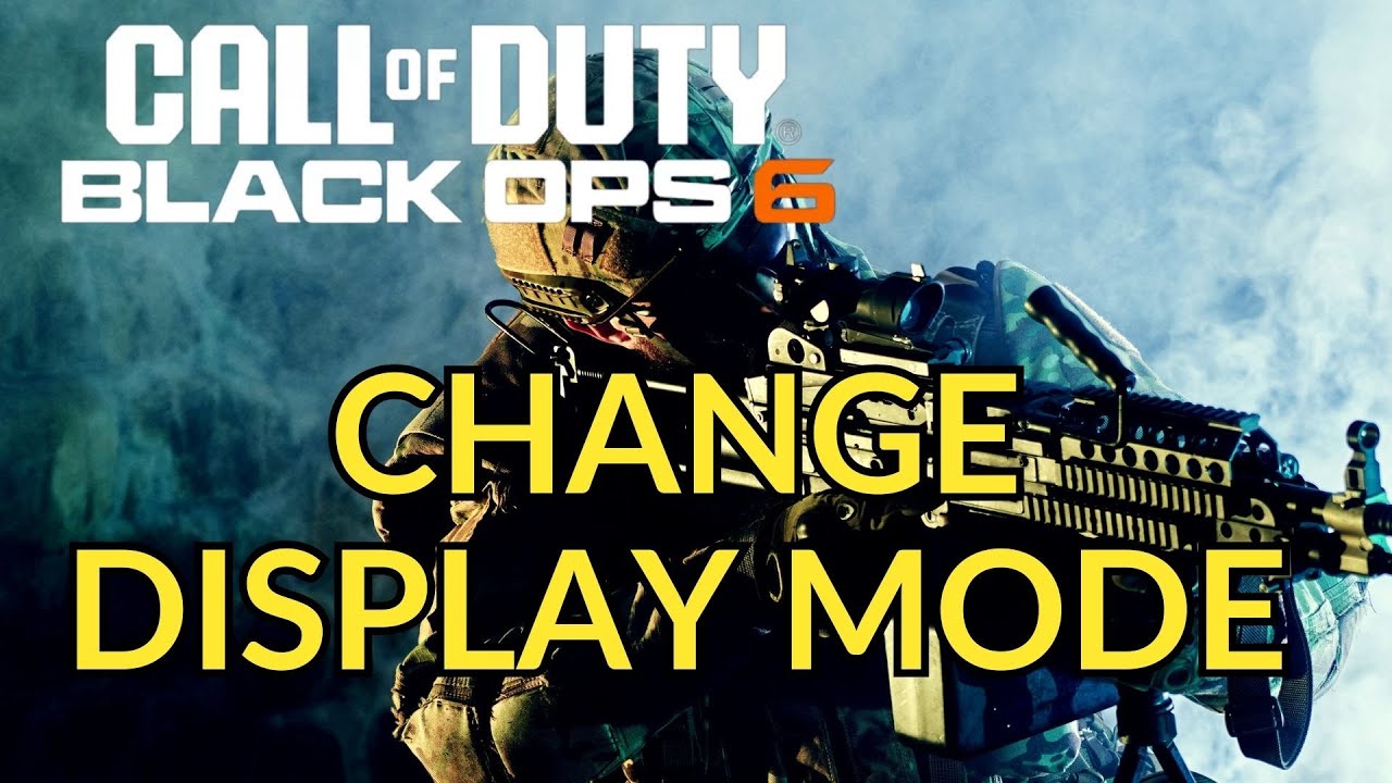 How to Change Display Mode in Black Ops 6 | BO6 Tutorial - YouTube