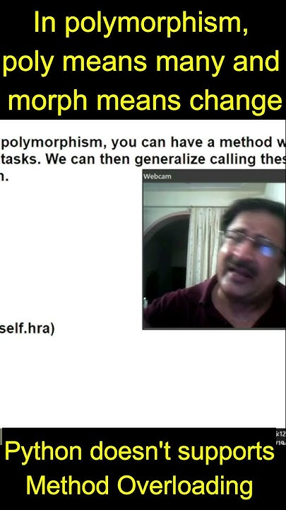 Method overloading in python #viralshorts #bintuharwani # ...