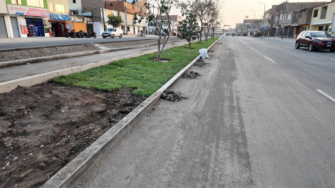 AV. ANTUNEZ DE MAYOLO, 🐷 ULTIMOS AVANCES de OBRAS en SMP - YouTube