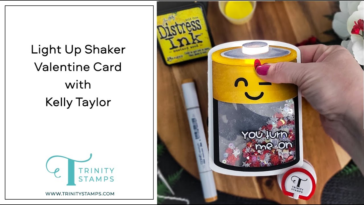 Light Shaker Valentine with Kelly Taylor - YouTube
