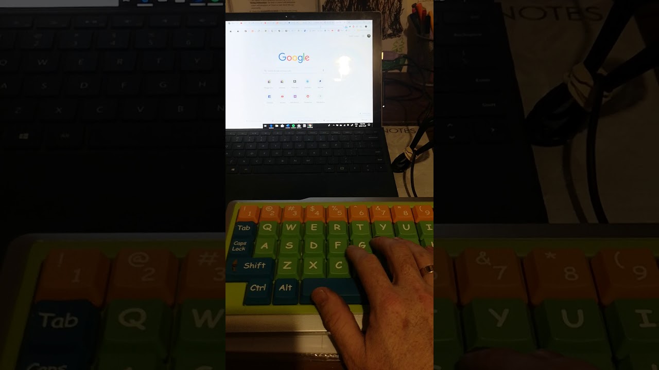 Crayola Oversized Keyboard Working Demonstration - YouTube
