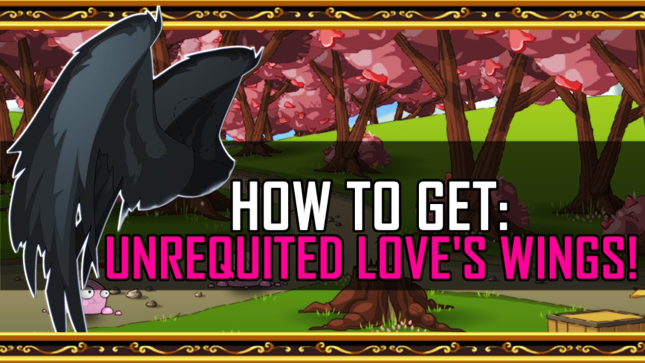 AQW: How to get ''Unrequited Love's Wings'' [Free AC Cape] - YouTube