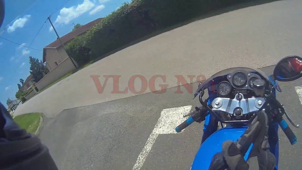 Premier VLOG sur La nouvelle Suzuki Rg 125 FUN - YouTube