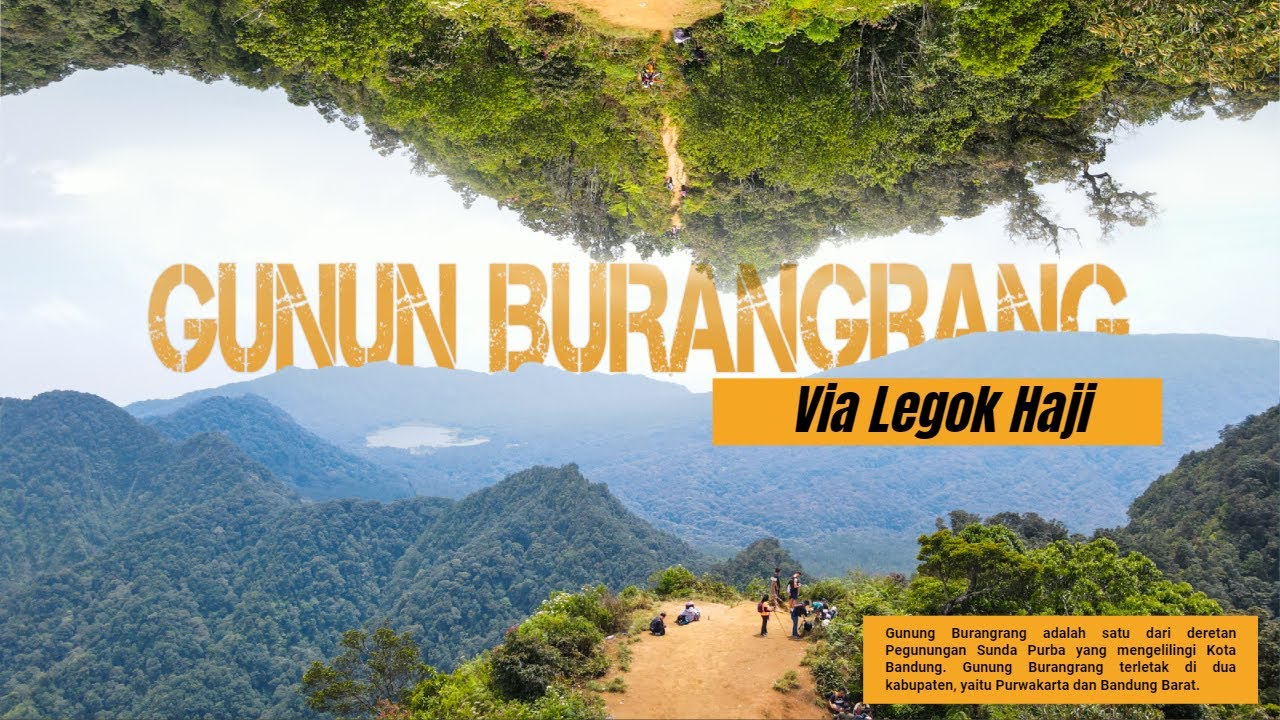 Tektok Gunung Burangrang Via legok Haji View Gunung Tangkuban Perahu ...