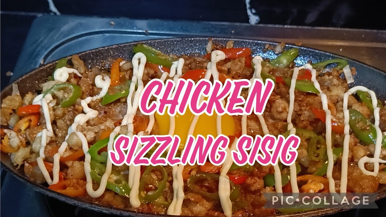 Chicken Sizzling Sisig|Simple Chicken Recipe|Felly Cooks - YouTube