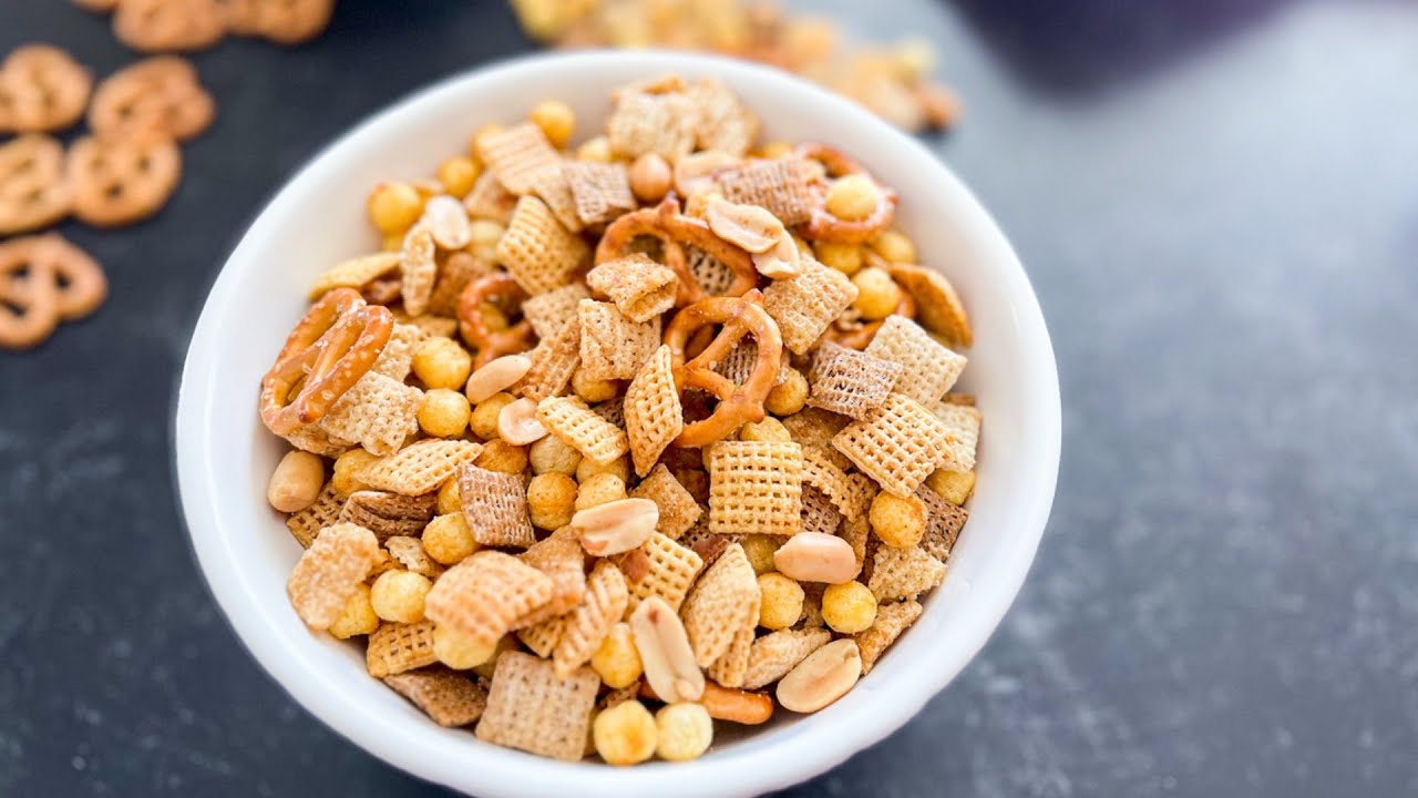 At-Home Chex Mix Recipe - YouTube