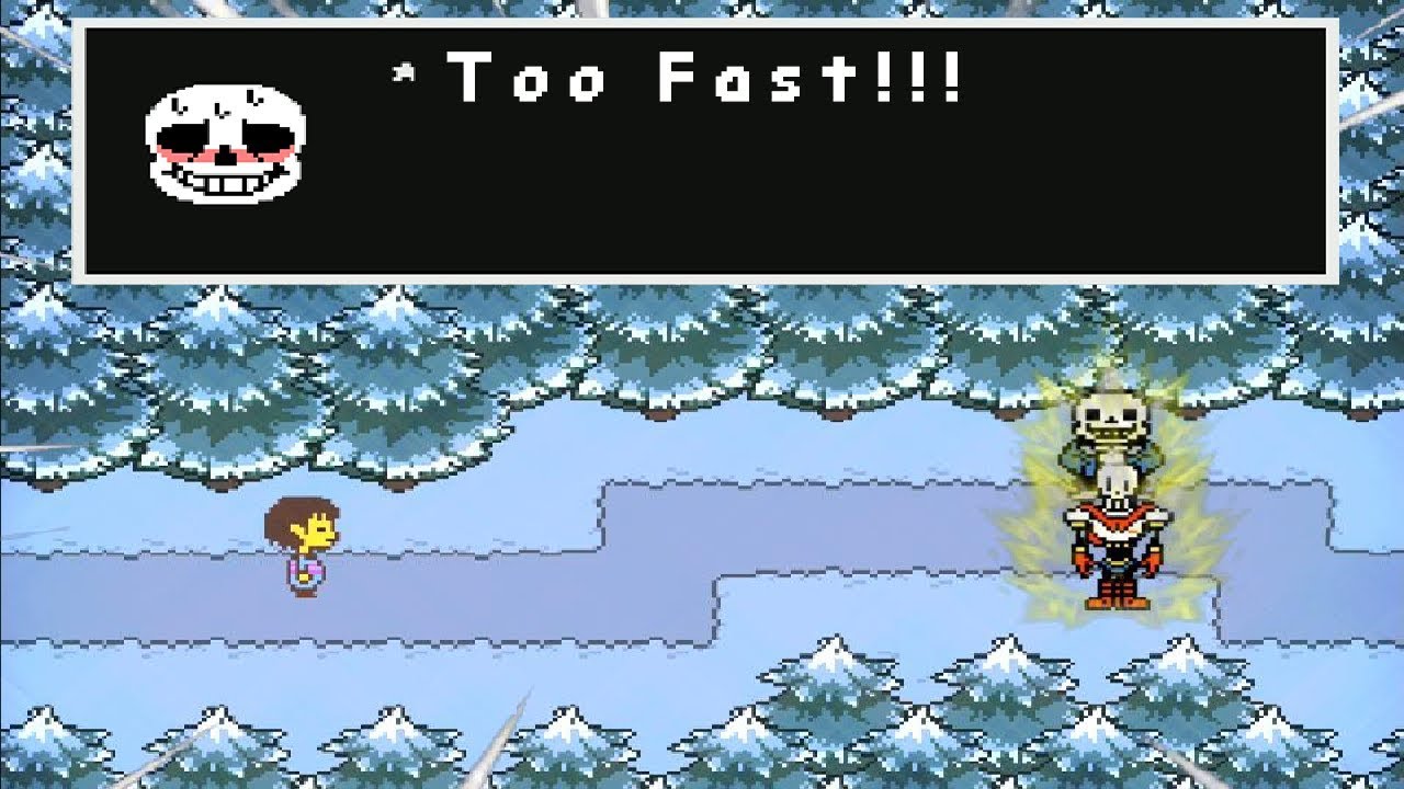 Undertale How fast could Sans&Papyrus spin? - YouTube
