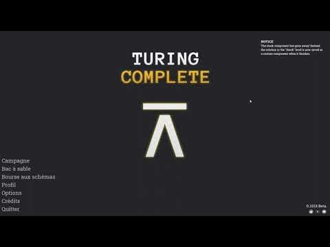 Turing Complete (Partie 3 solution exo) - YouTube