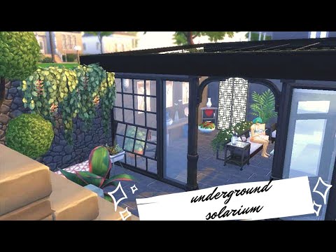 THE SIMS 4 SPEED BUILD - SOLARIUM- ROOM ELIMINATION CHALLENGE - YouTube