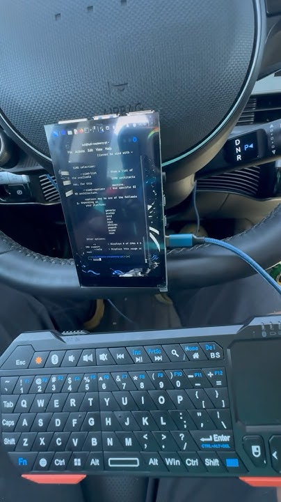 Tiny Kali Linux Touchscreen | HyperPixel 4+ Raspberry Pi 4B - YouTube