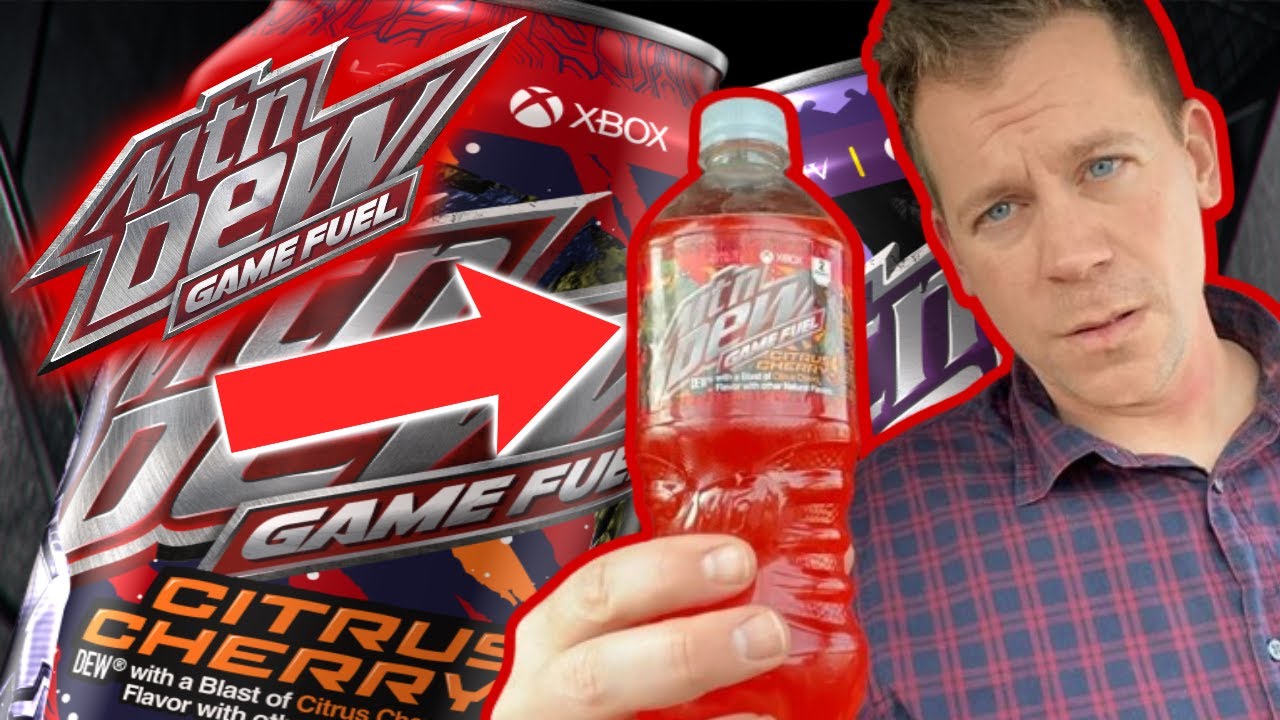 Jackson Reviews MTN DEW® Game Fuel Citrus Cherry - YouTube