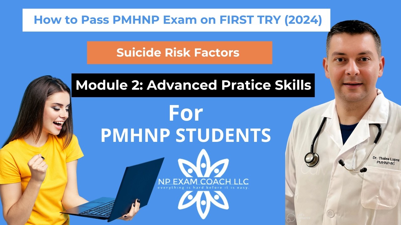 How to Pass PMHNP Exam on FIRST TRY (2024) | M-2 P-4 | NP EXAM COACH ...