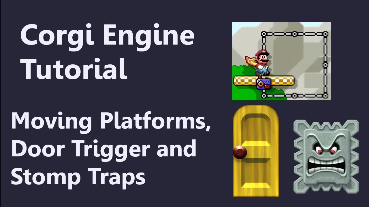 Corgi Engine - Experiment with Moving Platforms - YouTube