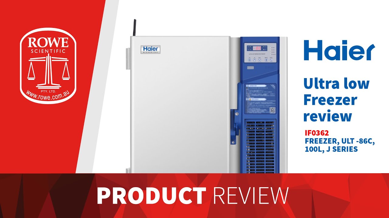 Haier Ultra Low Freezer Product Review - YouTube