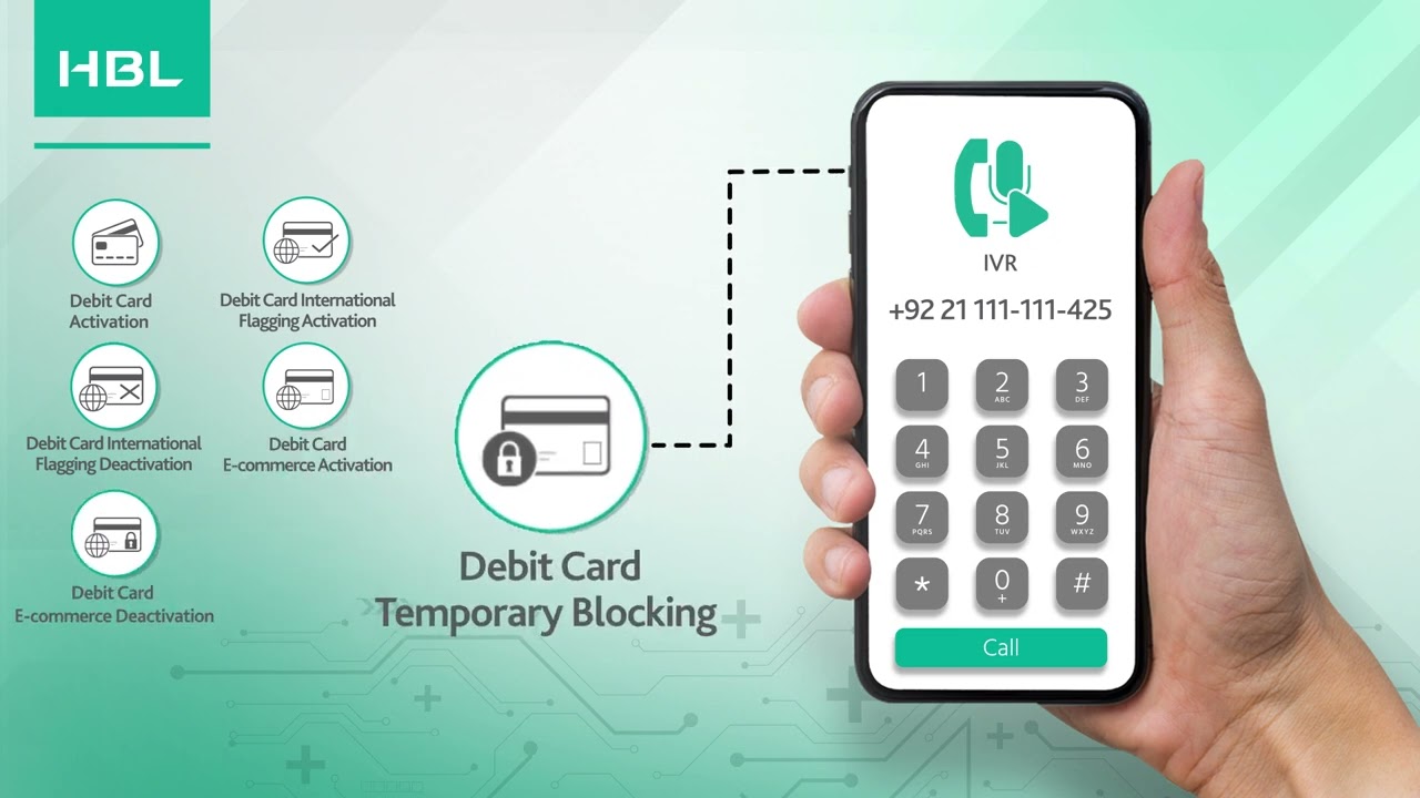 Make banking easy with HBL IVR - YouTube