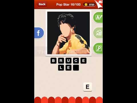 Hi Guess 100 - Pop Star Pack Level 11-20 Answers - YouTube