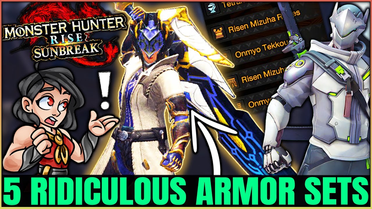 5 UNBELIEVABLE New Layered Armor Sets - Asta-God & Genji - Monster ...