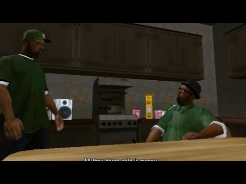 GTA San Andreas CJ front #3d - YouTube