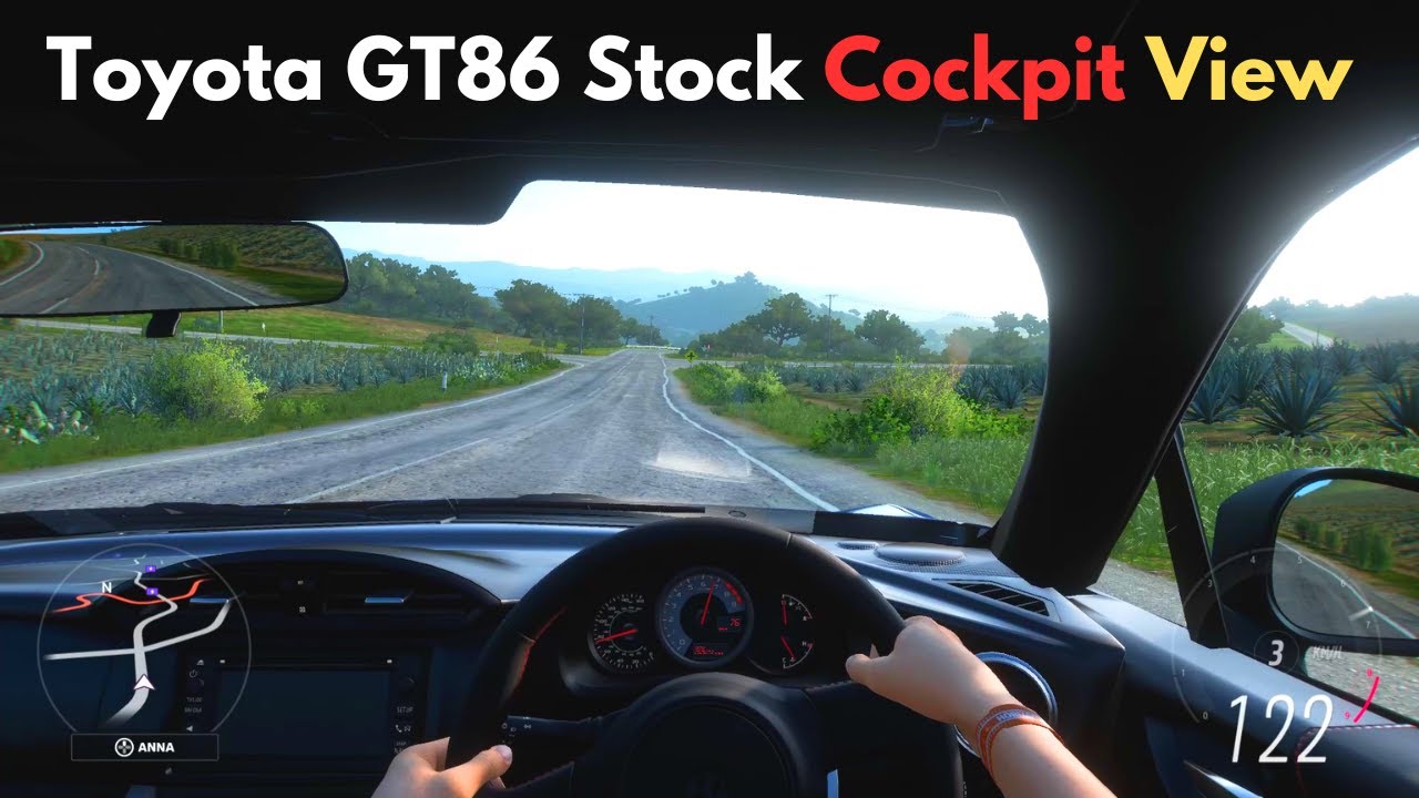 Toyota GT86 Stock Cockpit View Forza Horizon 5 Logitech g29 Wheel ...