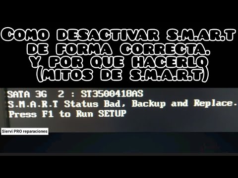 como resolver s.m.a.r.t status bad backup and replace - YouTube