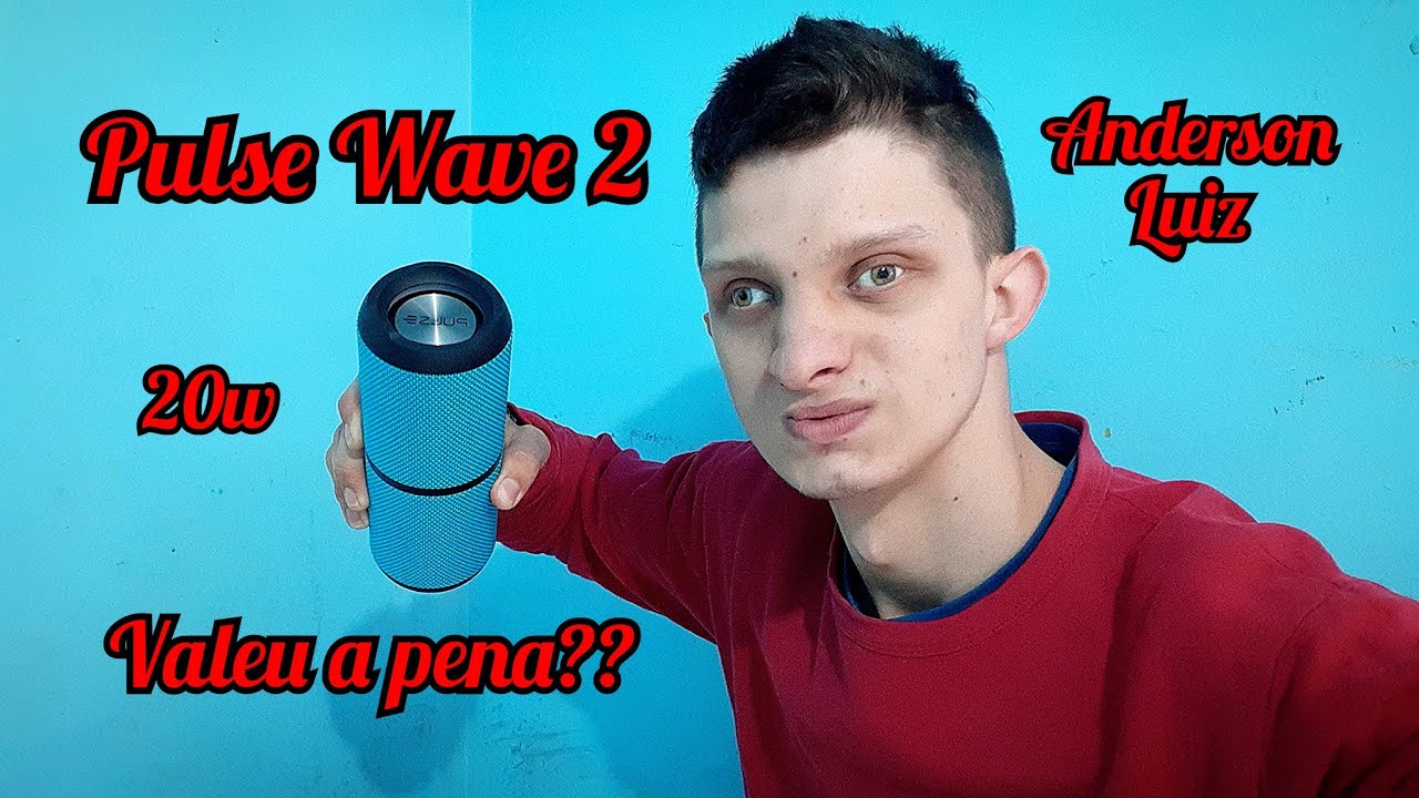 IMPRESSIONANTE - CAIXA DE SOM PULSE WAVE 2 TOCA MUITO - YouTube
