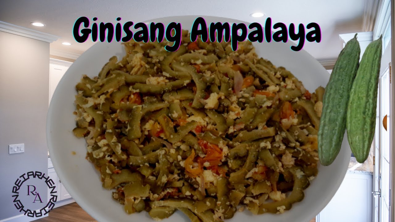 PAANO MAGLUTO NG AMPALAYA NA HINDI MASYADONG MAPAIT PERO DI NAWAWALA ANG SUSTANSYA - YouTube