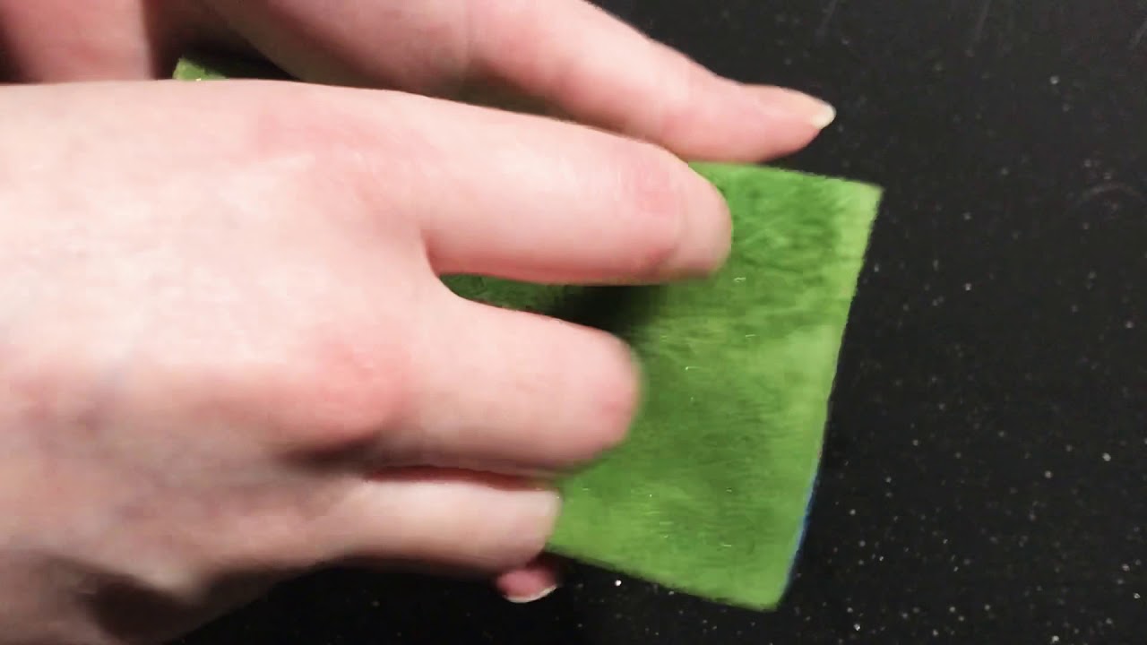 ASMR Bleached Sponge & Scour Ripping - YouTube